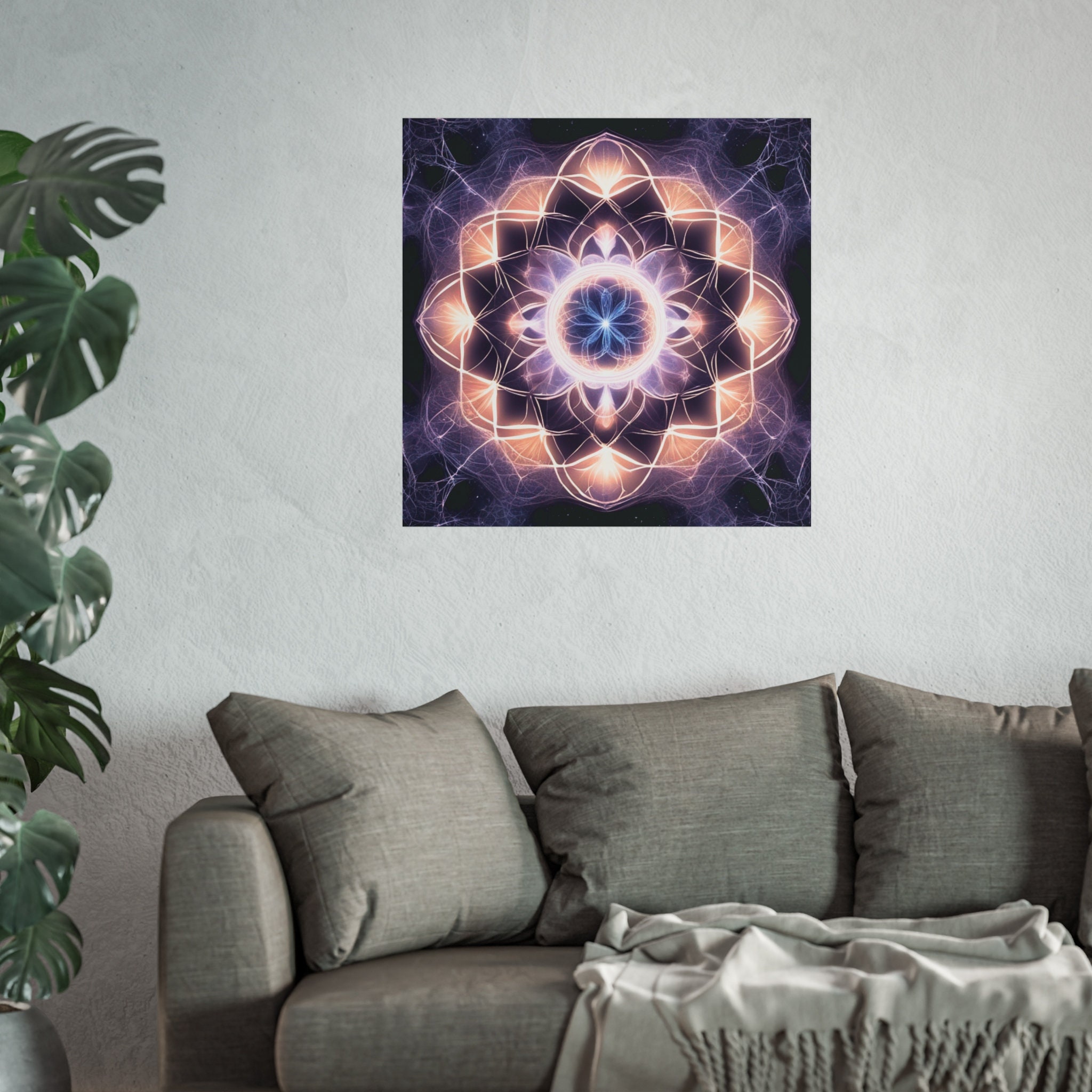 Sacred Geometry Art Print Wall Art Wall Decor Home Decor Multiple Sizes ...