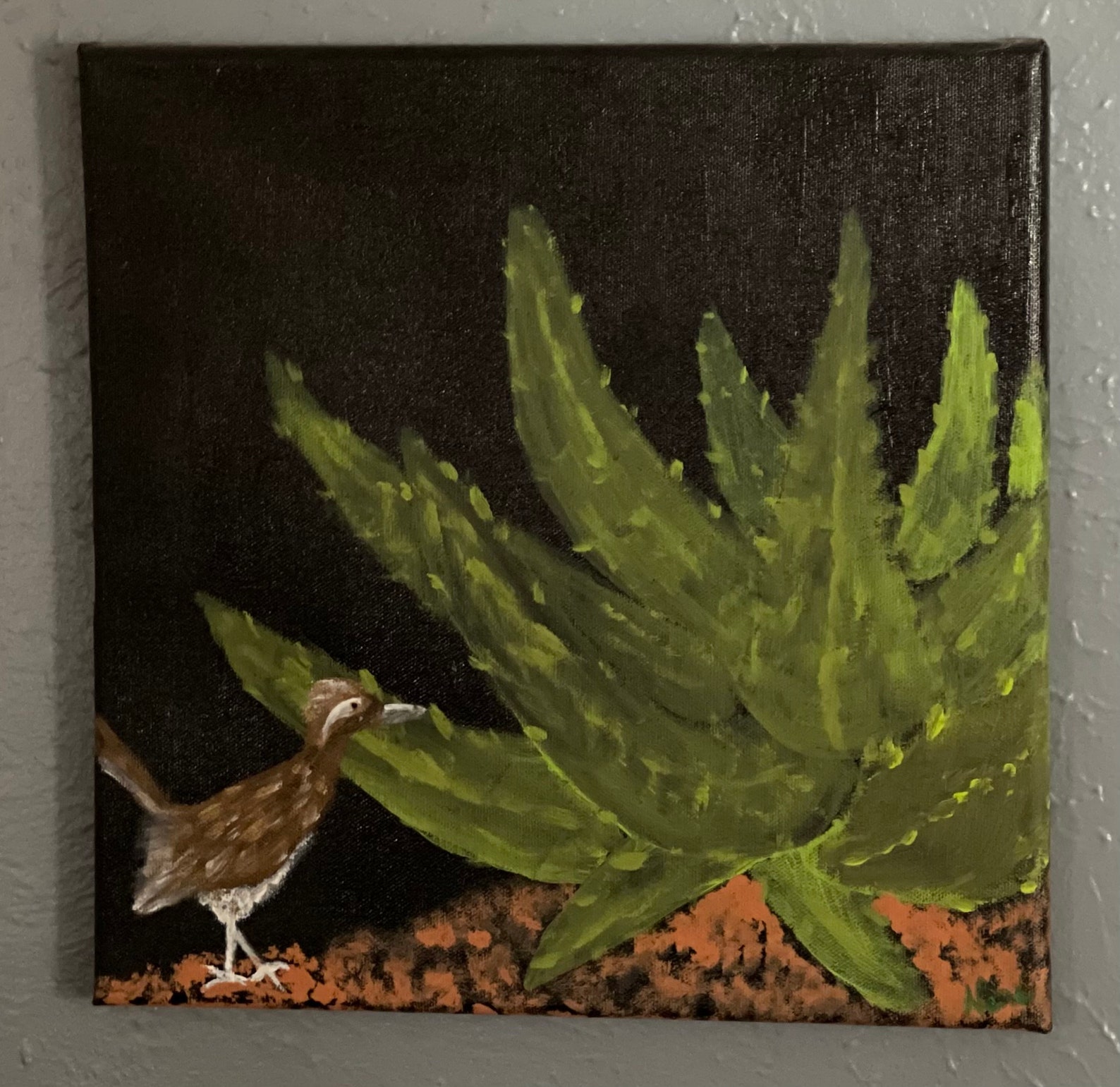 Roadrunner and Rattlesnake Paintings - Etsy