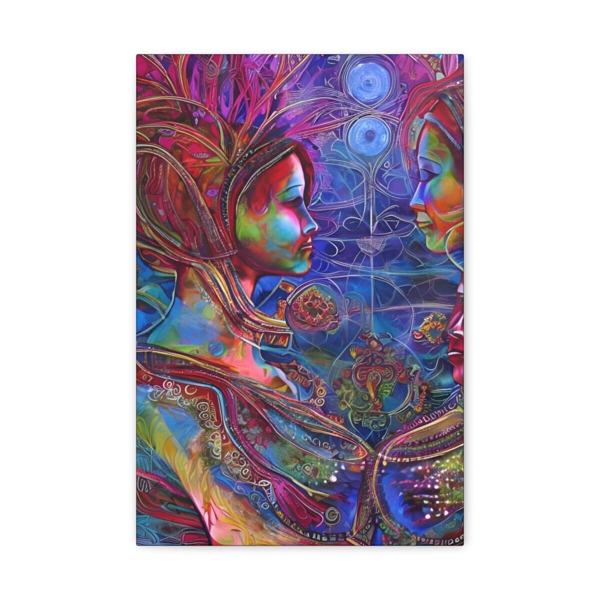 Meeting Your Past Self. Spiritual Art - Etsy