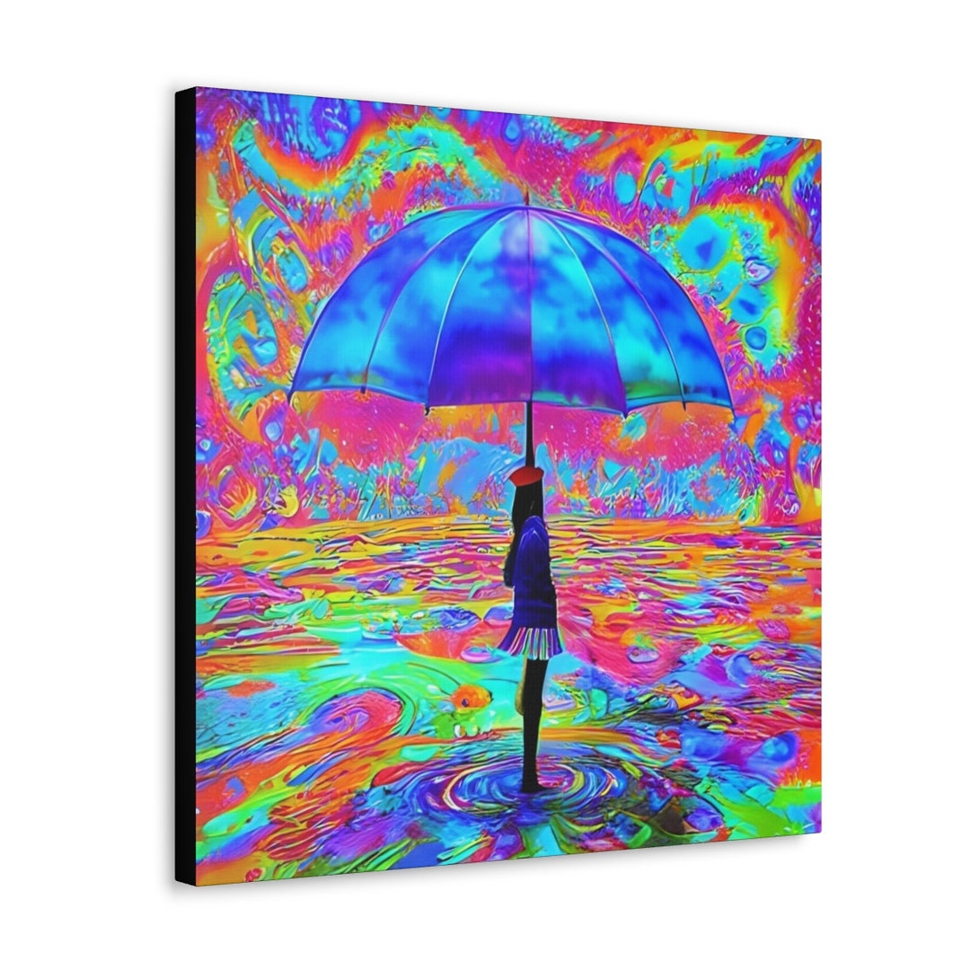 Neon Raindrops - Etsy