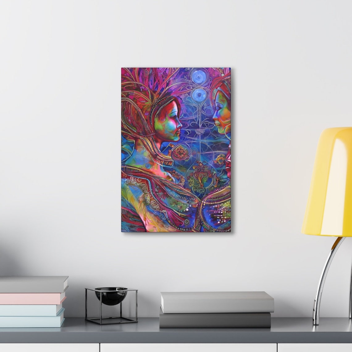 Meeting Your Past Self. Spiritual Art - Etsy