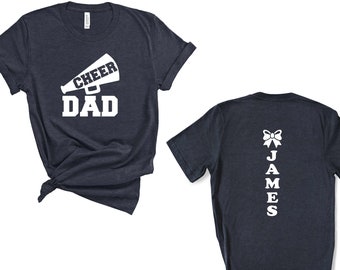 Custom Cheer Dad Shirt - Etsy