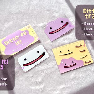 Ditto-fy It! Rectangle Sticker · Transparent Waterproof · Poke Pokopia ...