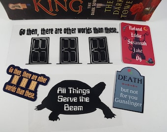 Stephen King Dark Tower Stickers - Etsy
