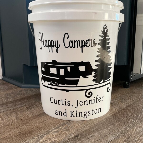 Camping Bucket - Etsy