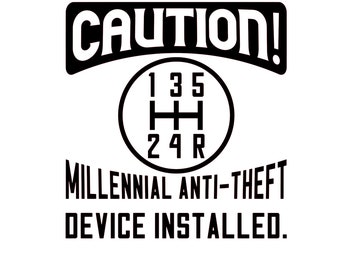 Funny Theft Sticker - Etsy