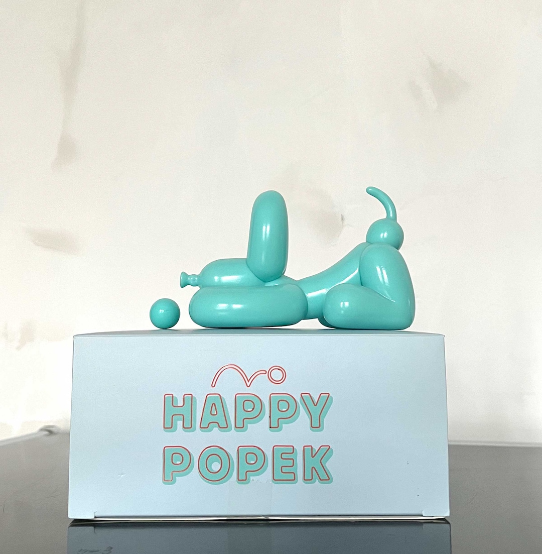 Original Art Balloon Dog Sculpture Whatshisname Mini Happy Popek ...