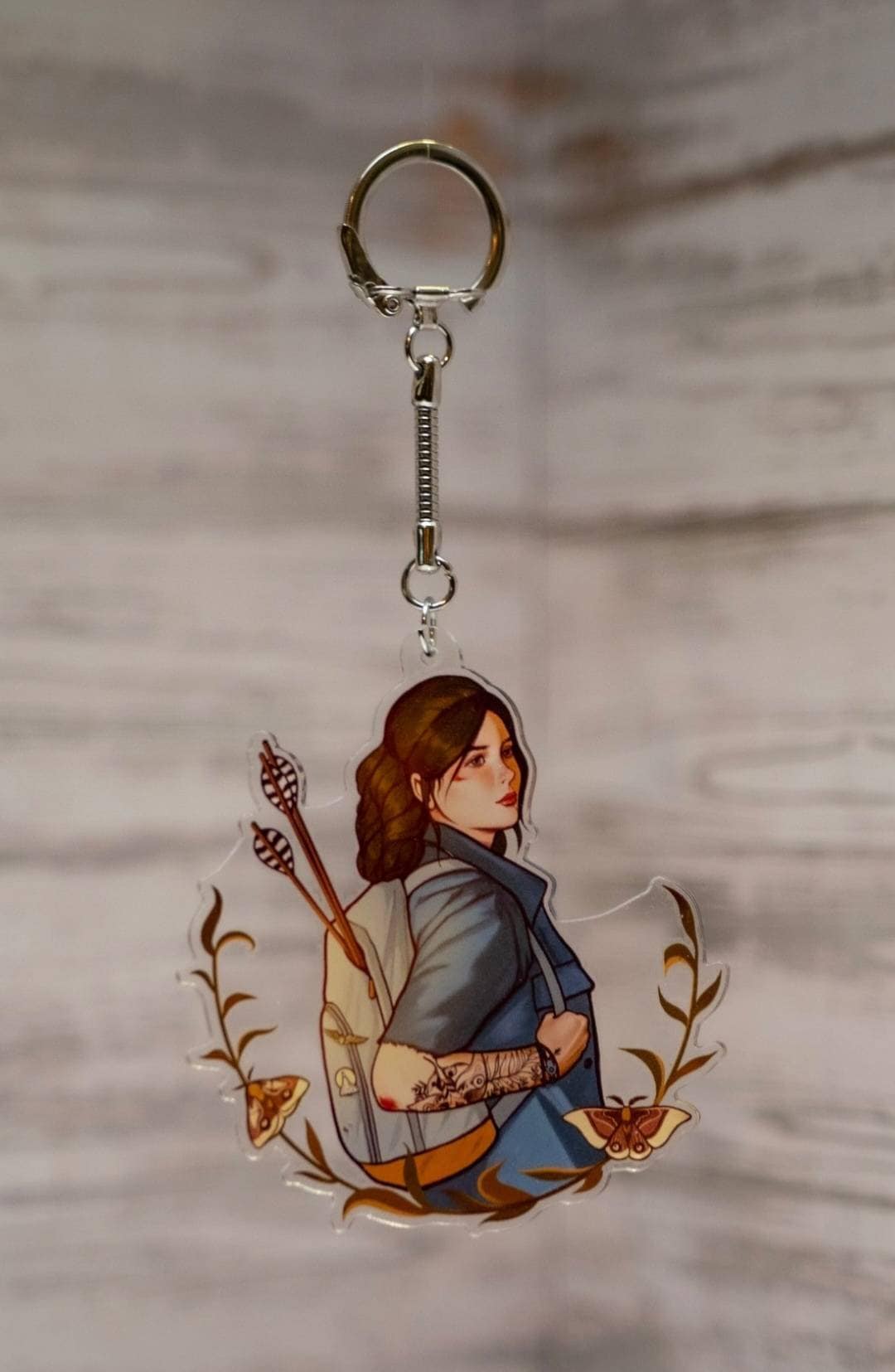 Ellie - the Last of Us Acrylic Keychain. - Etsy