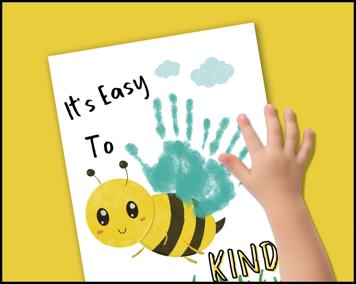 Handprint Art Handprint Art Flowers Handprint Art Bundle Fathers Day ...