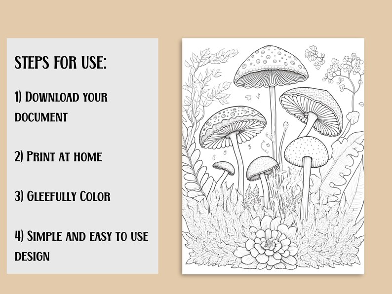 40 Mushroom Frog Coloring Pages | Teen Adult Printable | Cottagecore ...