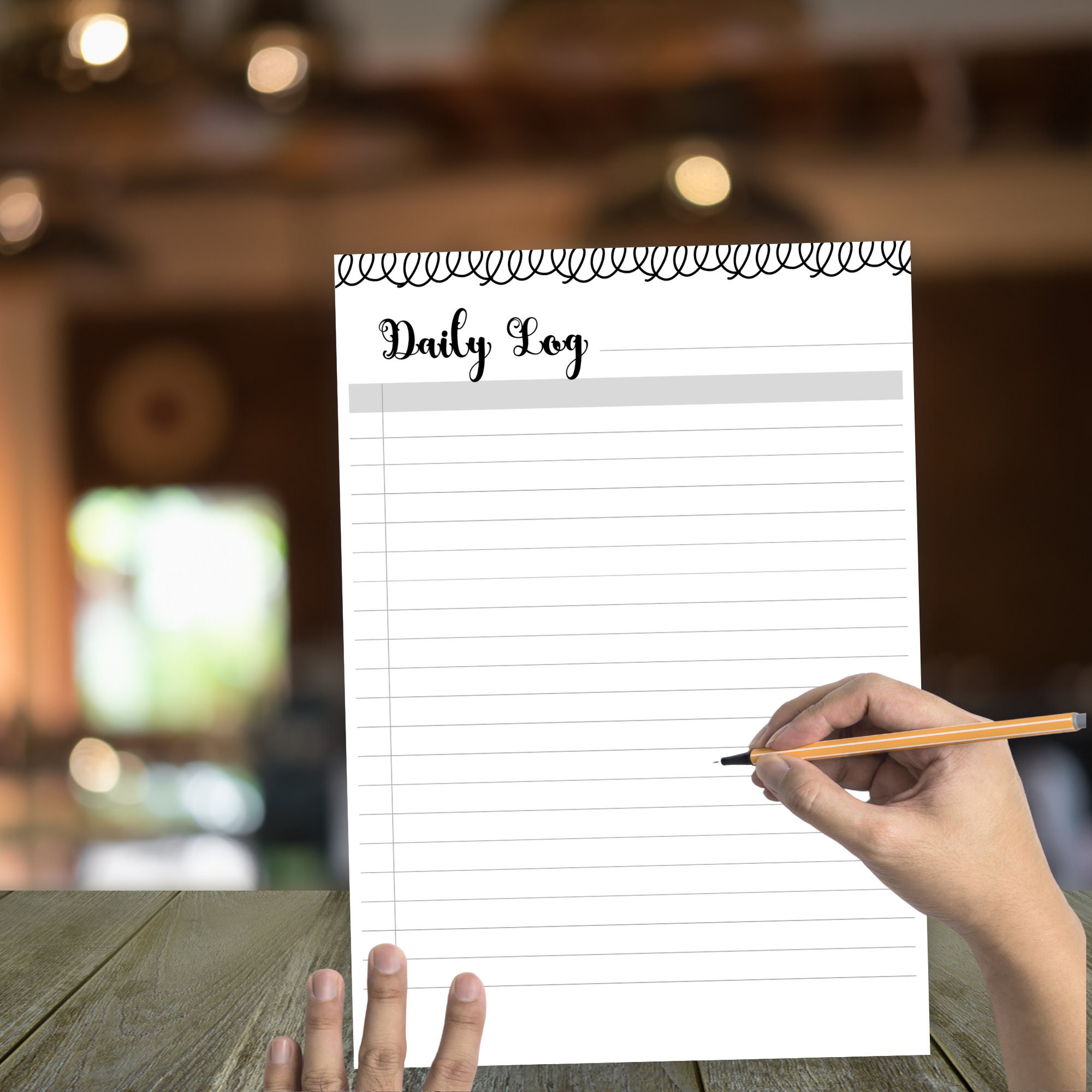 Printable Daily Care Log | Caregiver Memory Aid | Senior Health Tracker ...