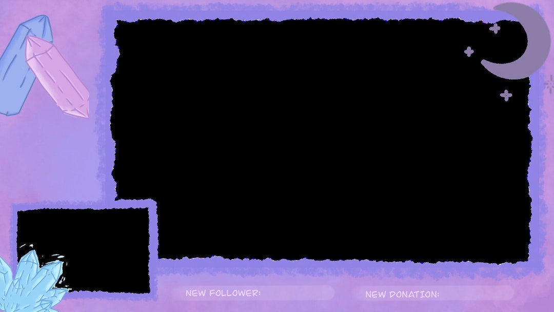 Crystal Twitch Overlay - Etsy