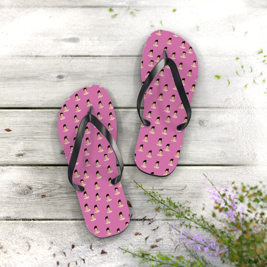 Personalized Funny Flip Flops: Walk on Laughter With Your Loved Ones ...