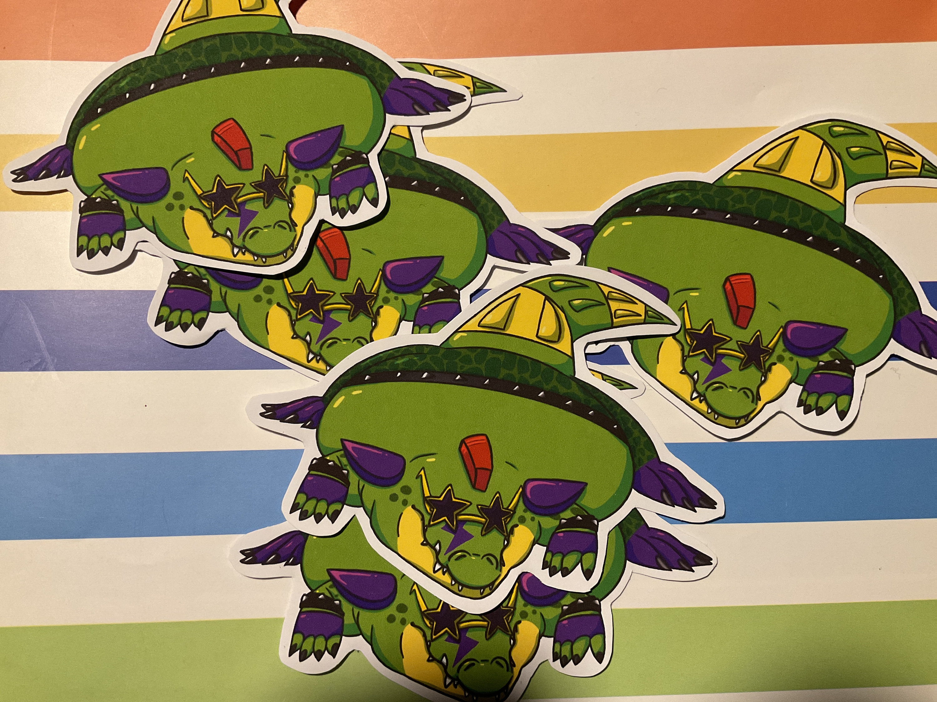 FNAF Security Breach Monty Montgomery Gator Matte Sticker - Etsy