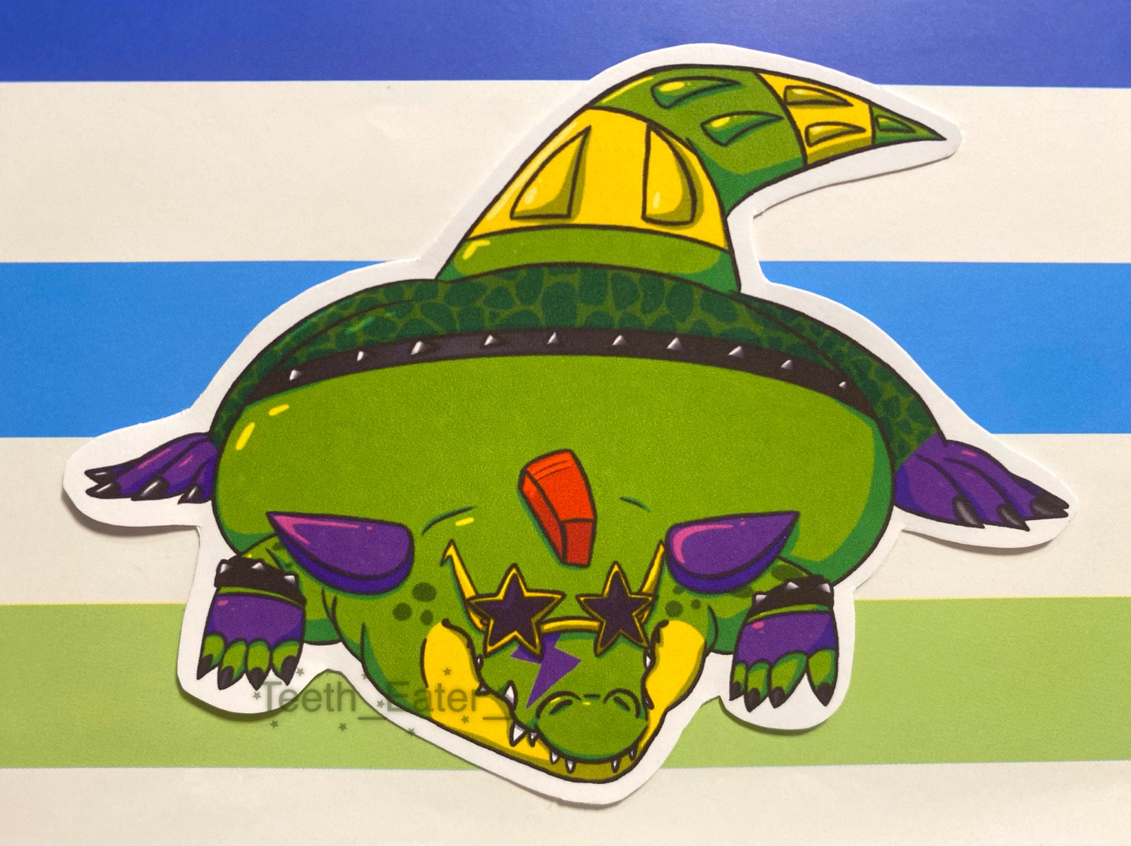 FNAF Security Breach Monty Montgomery Gator Matte Sticker - Etsy