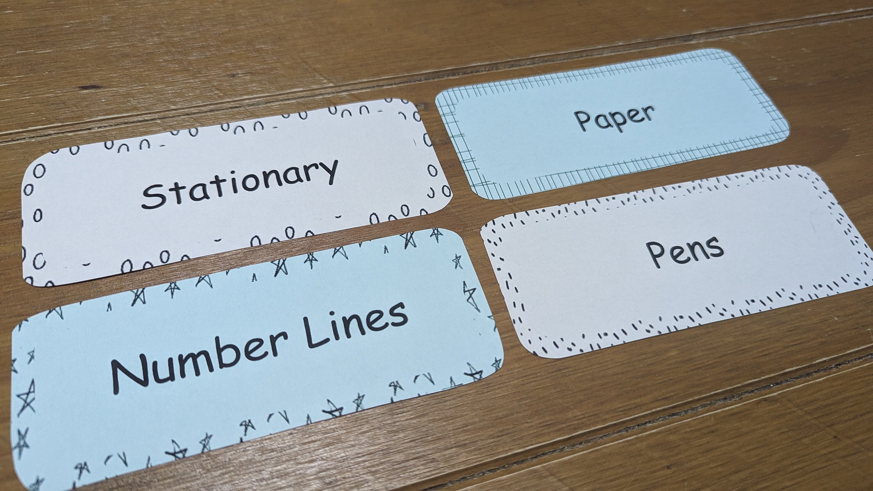 Pink and Mint Bundle Flashcards Bunting Drawer Labels Classroom Display ...