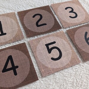 Natural Hessian Classroom Flashcards Editable Digital Download - Etsy