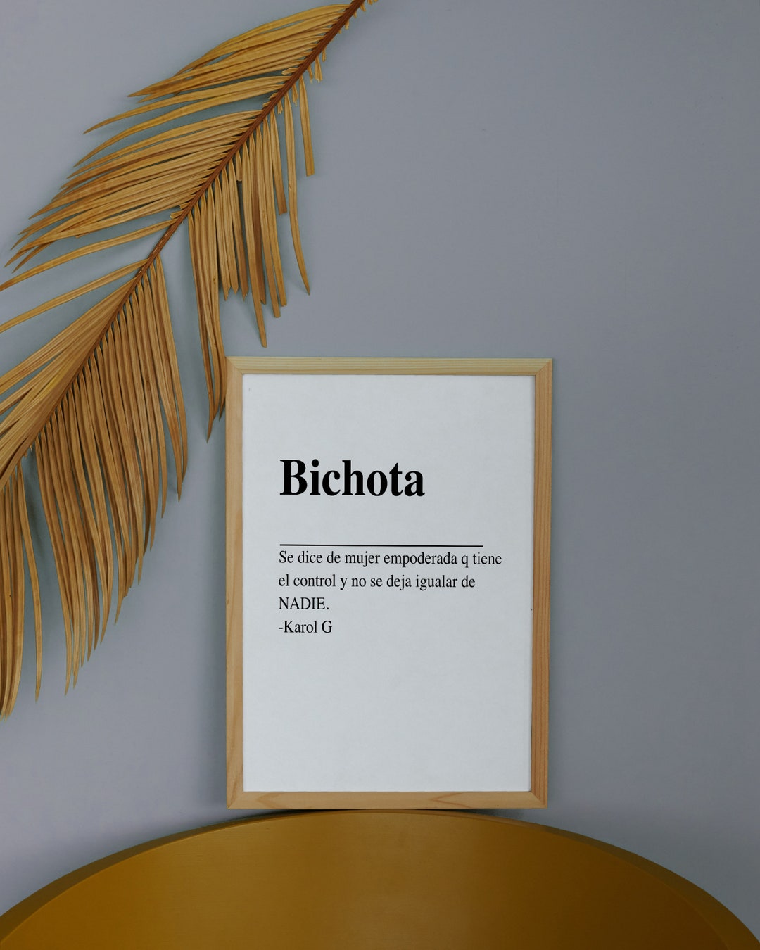 Bichota Significado, Digital Download/digital Wall Art / Downloadable ...