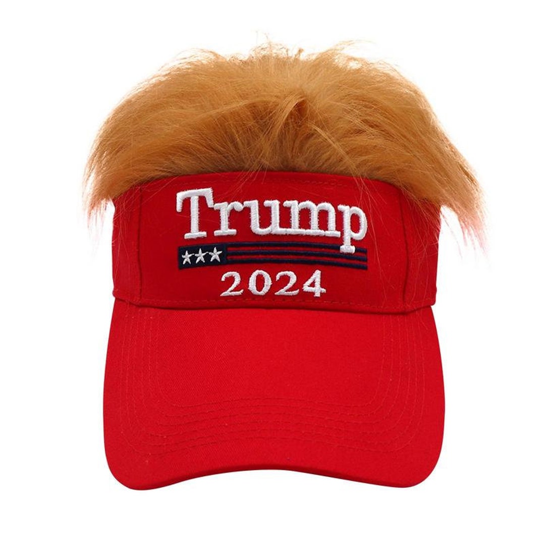 Trump 2024 Hair Visor Hat Fun and Iconic Design - Etsy