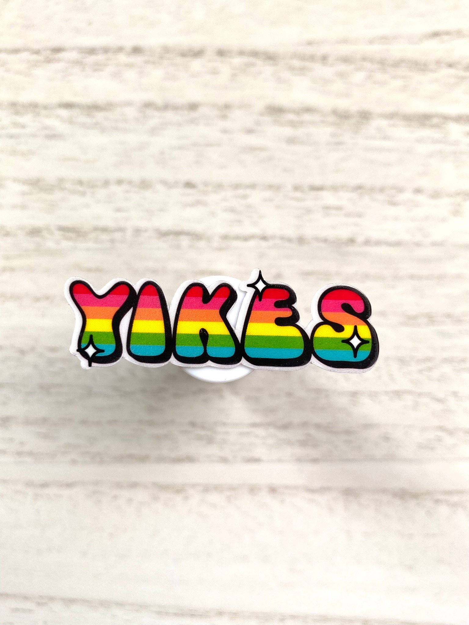 Stickers Stickers, Labels & Tags Yikes decal handmade vinyl sticker ...