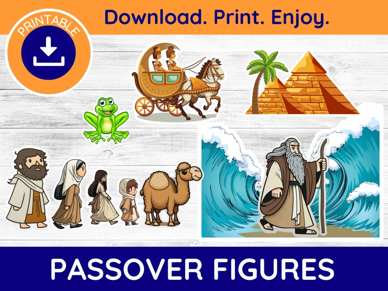 Passover Table Decor Seder Decoration Passover Split the Sea - Etsy