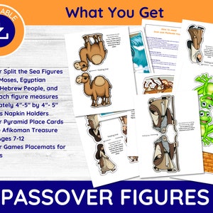 The Ultimate Printable Passover Decoration Pack: Split the Sea ...