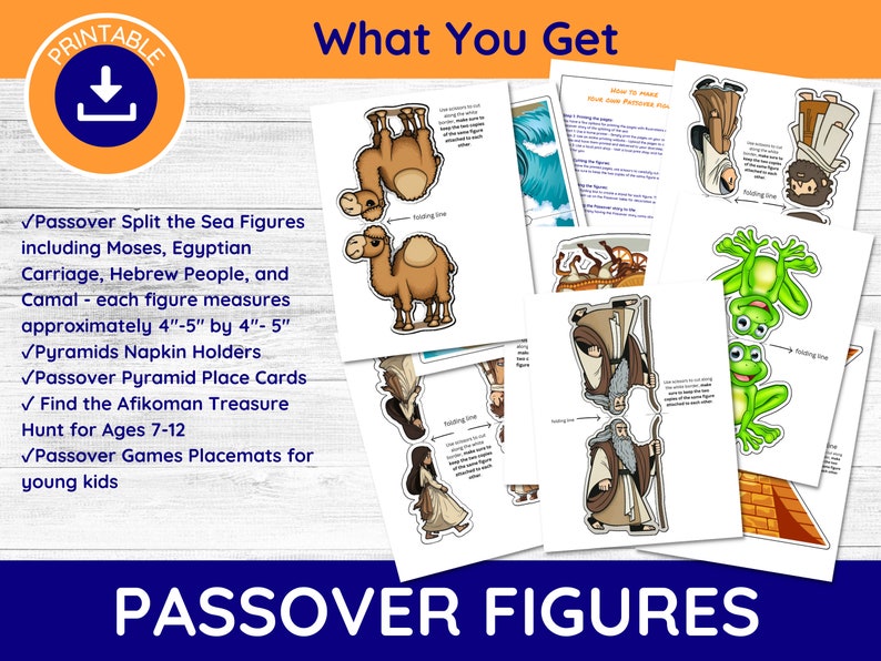 The Ultimate Passover Kids Printable Pack: Engage and Educate Your Kids ...