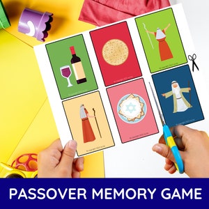 Printable Passover Flash Cards, Printable Passover Activities, Passover ...