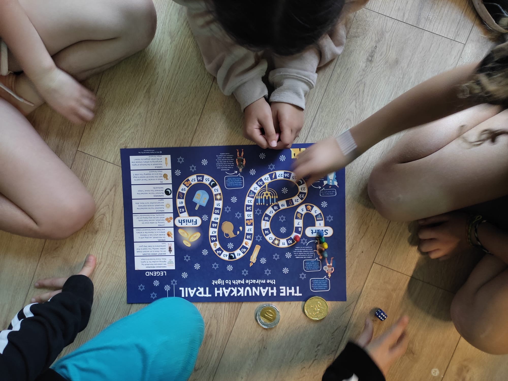 Printable Hanukkah Board Game Hanukkah Games Chanukah Games - Etsy