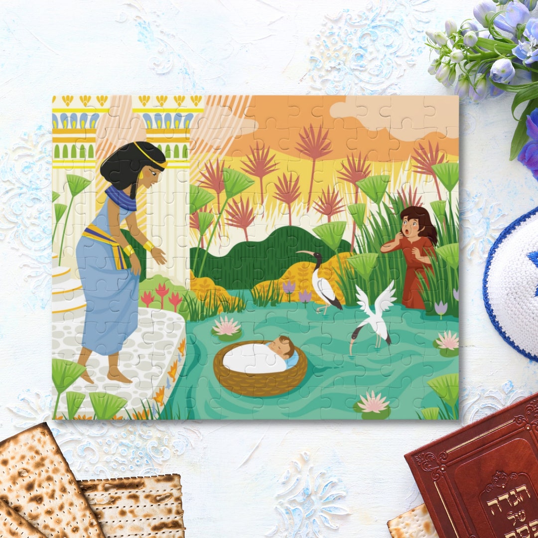 120 Piece Passover Kids Puzzle | Passover Gift Idea | Pesach Children's ...