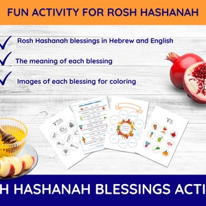 Printable Rosh Hashanah Activities, Rosh Hashanah Kids, Rosh Hashanah ...