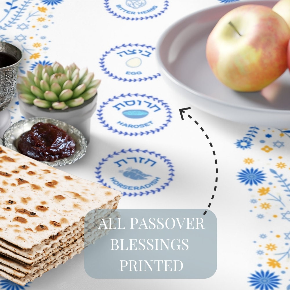 Passover Runner Passover Table Decoration Pesach Decor - Etsy