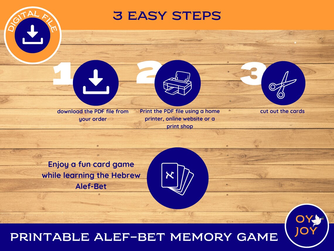 Hebrew Alphabet Memory Game Hebrew Flash Cards Hebrew - Etsy