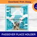 Printable Passover Place Cards Passover Decor Passover Decorations ...