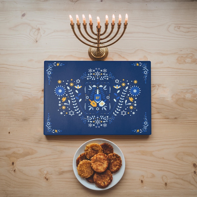 Menorah Drip Tray Candle Stick Drip Boards Menorah Drip Board Hanukkah ...