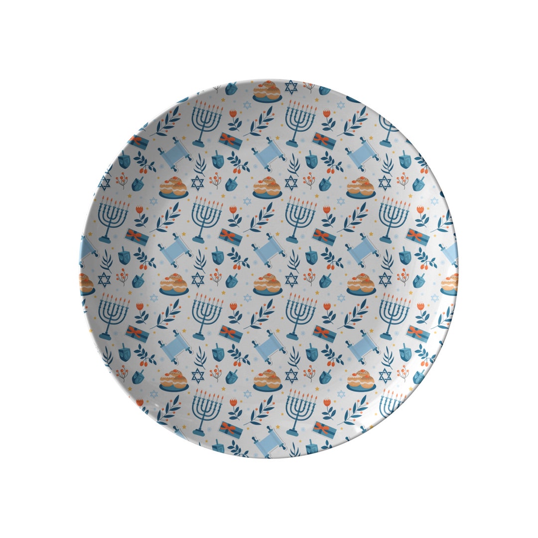 Hanukkah Plate Hanukkah Platter Chanukah Plates Hanukkah - Etsy