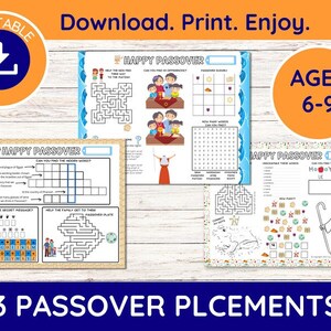 The Ultimate Passover Kids Printable Pack: Engage and Educate Your Kids ...