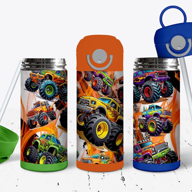 Custom Monster Truck Cup - Etsy