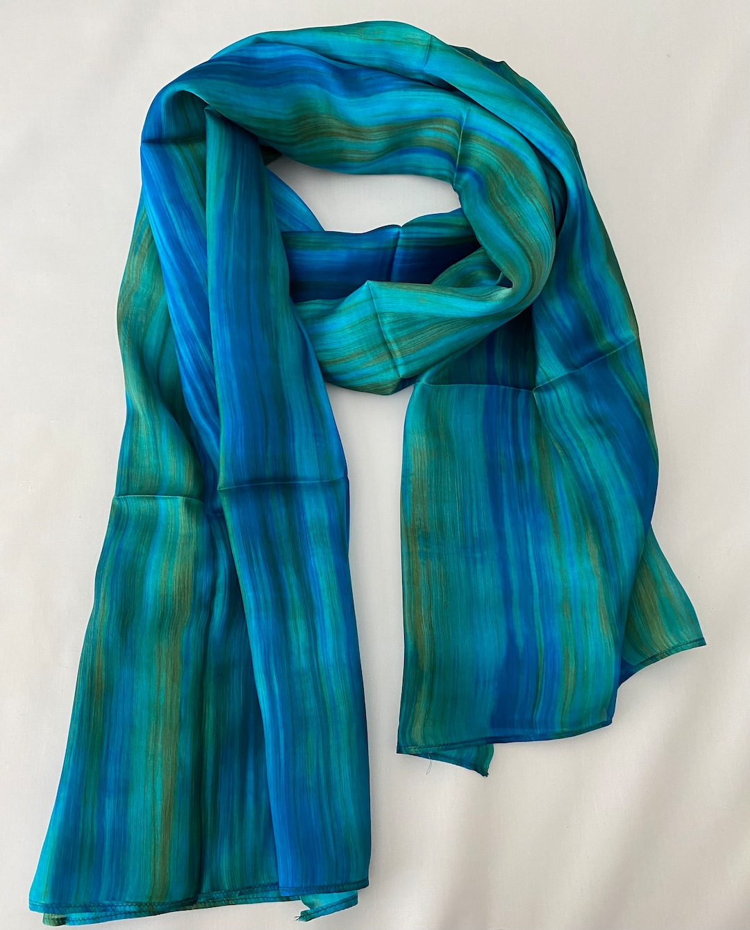 Mulberry Silk Scarf, Silk Scarves, 100% Silk, Soft Scarf, Hand Dyed ...