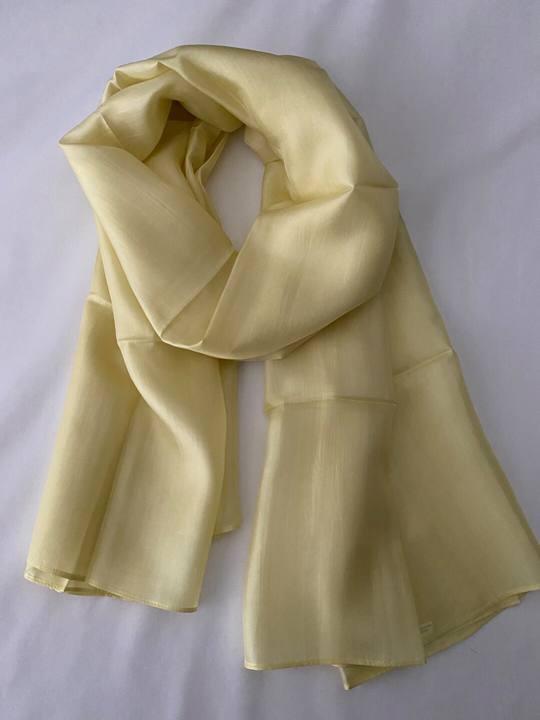 Mulberry Silk Scarf, Silk Scarves, 100% Silk, Soft Scarf, Hand Dyed ...