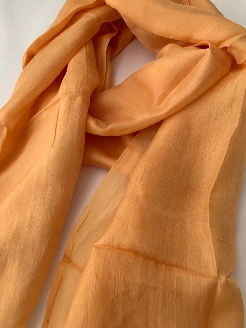 Silk Scarf, Silk Scarves, 100% Silk, Natural Silk Scarf, Smooth Scarf ...