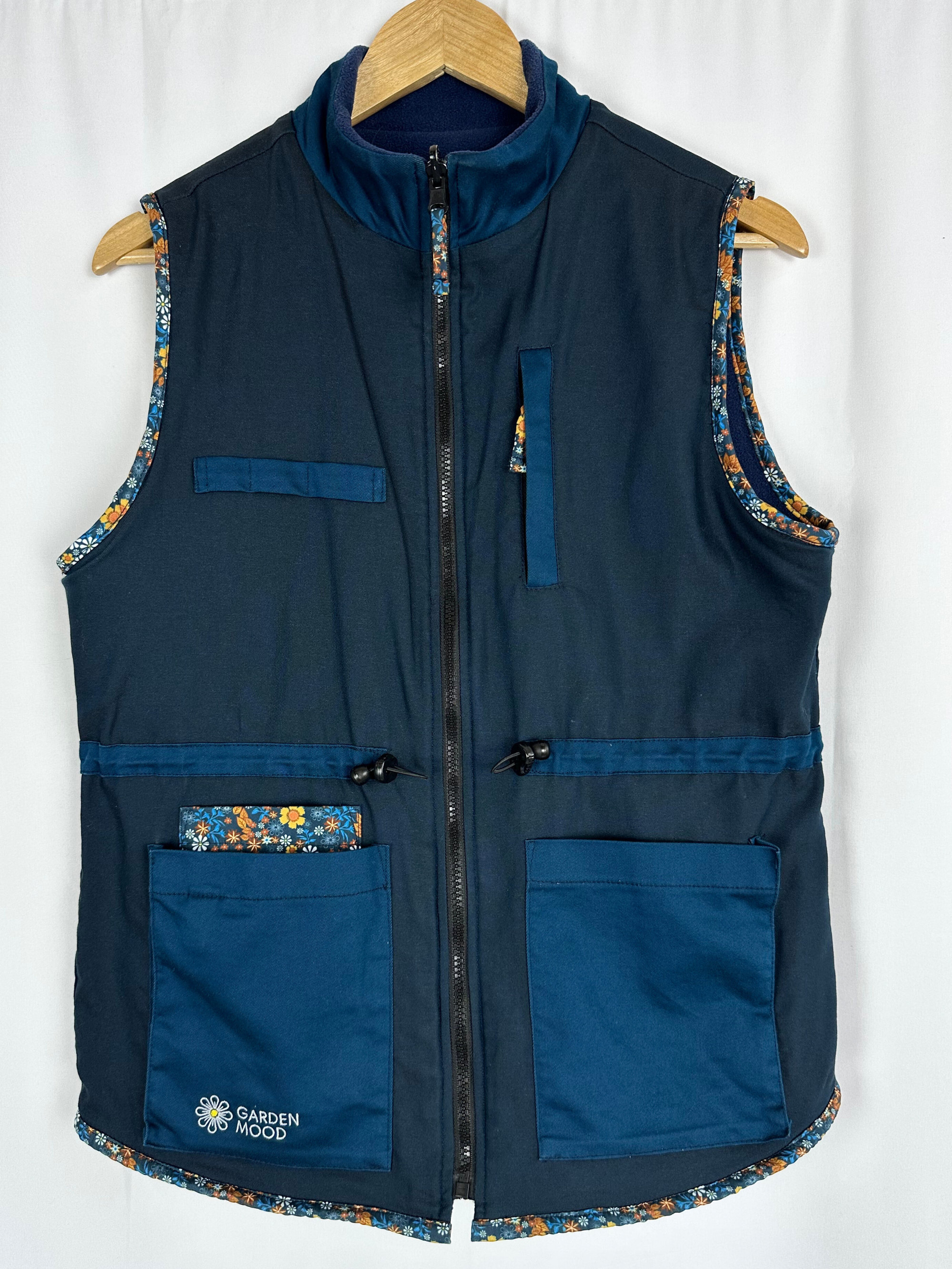 Custom Gardeners Reversible Female Vest, Double-sided Fleece Work ...