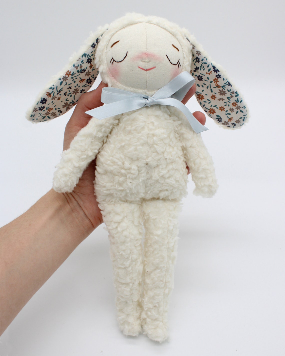 PDF Sewing Pattern Cuddly Plush Bunny Doll Instant Download | Etsy