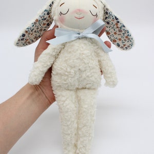 PDF Sewing Pattern Cuddly Plush Bunny Doll Instant Download - Etsy