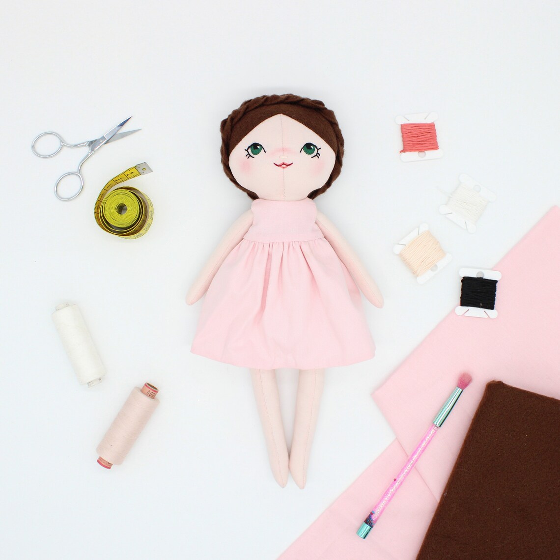 PDF Sewing Pattern Doll With Dress Instant Download - Etsy