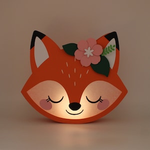 Fuchs Laterne - PDF Bastelvorlage inklusive Anleitung zum Sofort ...