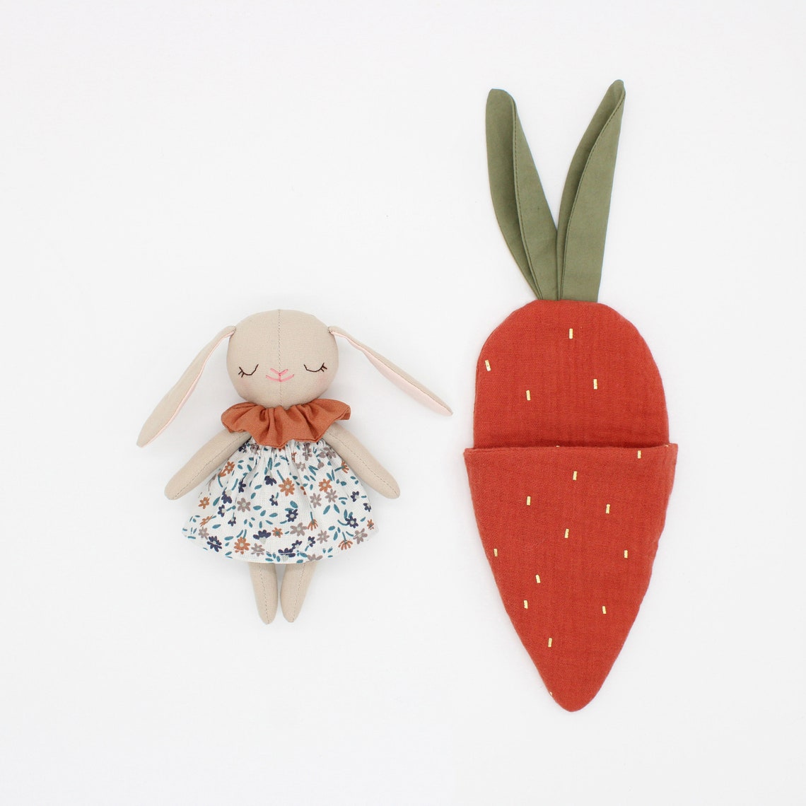 PDF Sewing Pattern Baby Bunny With Carrot Sleeping Bag | Etsy