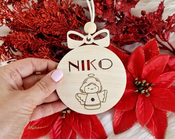 Angel Name Tags - Etsy