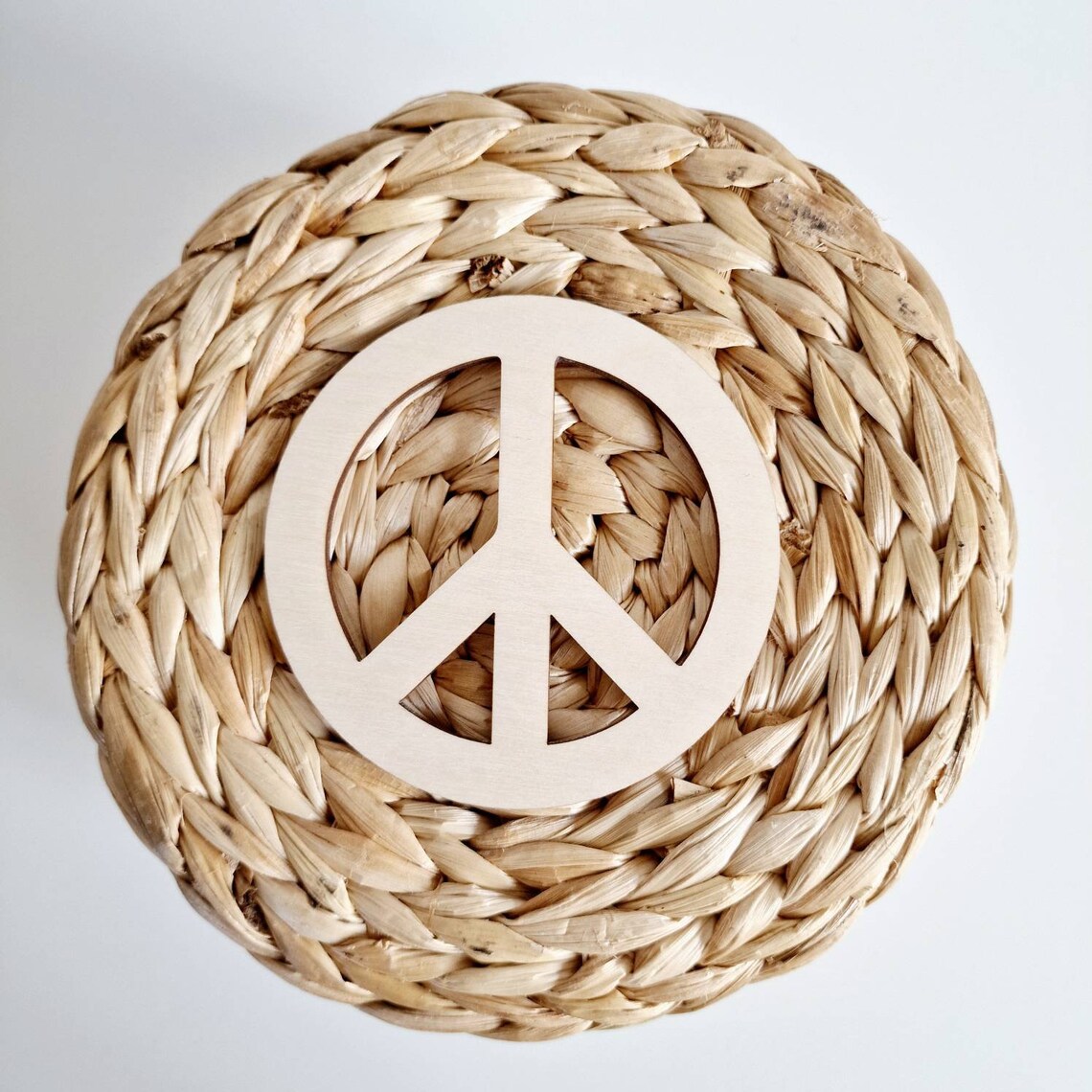 Peace Sign Cutout, Wooden Peace Sign Shape, Peace Symbol Cutout, Peace ...