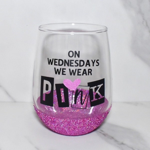 On Wednesday We Wear Pink Svg - Etsy